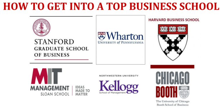 How to get into a top business school?