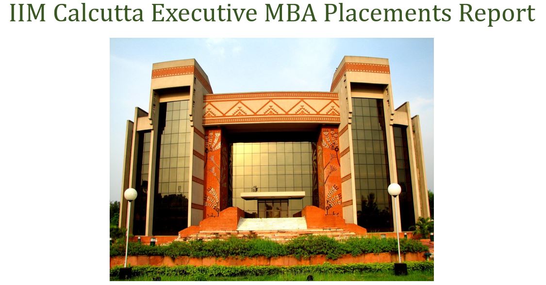IIM Executive MBA placements report and statistics