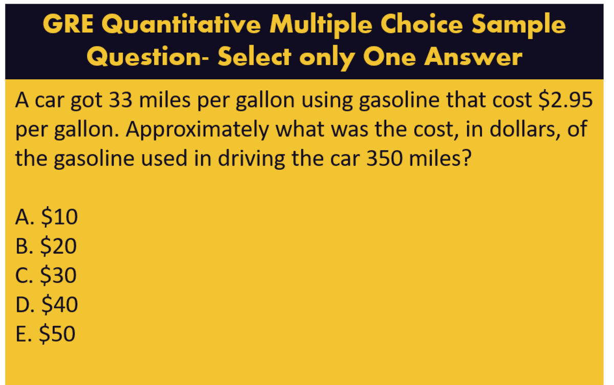 GRE Exam Pattern Test Format And Sample Questions In 2021 GRE Exam Pattern Test Format And Sample Questions In 2021
