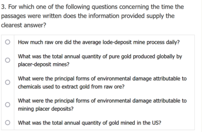 GMAT Data Insights – Practice Questions to Master the 5 Question Types